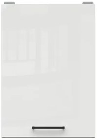Junona Line Tafla horní skříňka G1D/40/57 LP, bílá/bílá křída lesk
