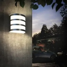Philips Calgary 3W chromová / LED venkovní nástěnné svítidlo / 270lm /