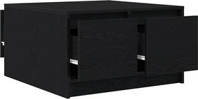 Konferenční stolek se zásuvkami Dub černý 70,5x70x40 cm 3328409