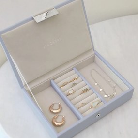 Krabička na šperky Stackers s poklicí mini čokoládovo-růžová