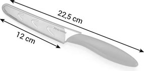 TESCOMA Nůž svačinový MicroBlade MOVE 12 cm, s ochranným pouzdrem
