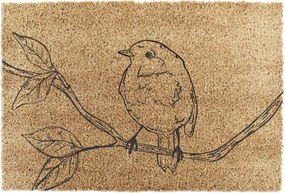 Rohožka z kokosového vlákna 40x60 cm Pencil Robin – Artsy Doormats