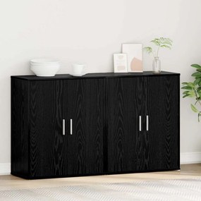 Servírovací skříň 2 ks Černý dub 60 x 31 x 70 cm 3365552