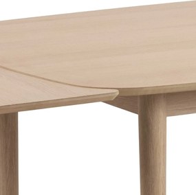 Přídavné desky k jídelnímu stolu 2 ks v dekoru dubu 90x50 cm Aston – Actona