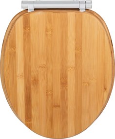 WC sedátko BAMBUSA, Easy Close, Fix-Clip, WENKO