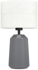 Eglo 900824 - Stolní lampa CAPALBIO 1xE27/40W/230V šedá