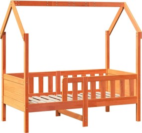 Dětská postel se zásuvkami 70 x 140 cm masivní borové dřevo 3302046