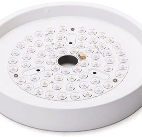 Aigostar - LED Stmívatelný stropní ventilátor LED/24W/230V 2700-6500K + DO bílá