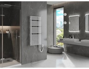 Mexen Akan, elektrické topné těleso 1080x500 mm + topná tyč 900 W, bílá, W121-1080-500-2900-20
