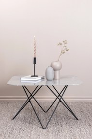 Konferenční stolek Tristar, šedý, 80x80