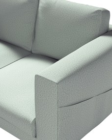 Potah na pohovku IKEA Norsborg 2-místná barva zelená látka pletený vzor