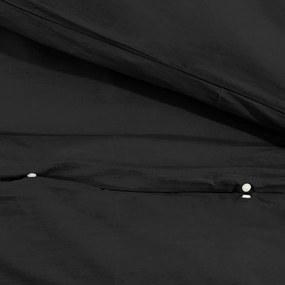 Sada ložního prádla černá 260 x 240 cm bavlna,  136116