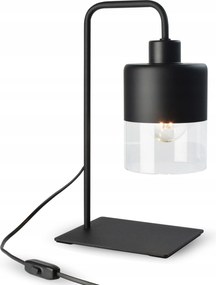 Noční Lampa Dekorativní stolní Dual Glass 568-L1 Led E27 Black Edition