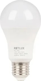 RETLUX RLL 608 A60 E27 bulb 12W / 1620 lm / 6500K - denní bílá / D