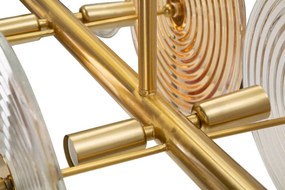 Designové závěsné svítidlo Sakuruta 116 cm zlaté