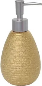 MSV OMAN dávkovač mýdla zlatý / keramika / 280 ml
