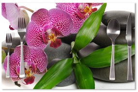 Sablio Prostírání Orchideje a kameny: 40x30cm