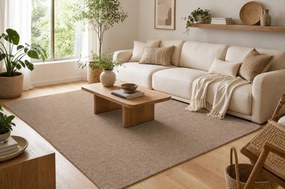Koberec DUNE WOOL 497 01 TM620 hnědý