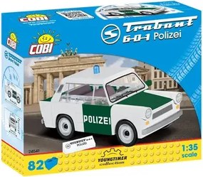 COBI 24541 Trabant 601 Policie / 1:35 / 82 kostek / od 5 let