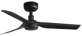 FARO Barcelona FARO 33822WT-Stropní ventilátor MINI PUNT S černá pr. 90 cm WT +dálkové ovládání 33822T