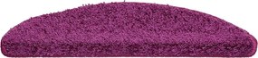 Schodové rohože 30 ks 56 x 17 x 3 cm fialové půlkulaté 3365804