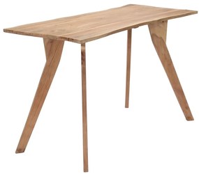 Jídelní stůl 120 x 58 x 76 cm masivní akáciové dřevo - Default Title