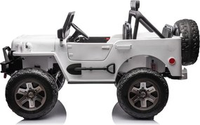 LEAN CARS Elektrické autíčko JH-102 4x4, bílé