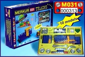 Merkur 031 Železniční modely / 220 dílů / 10 modelů / od 5 let