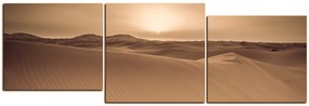 Obraz na plátně - Pouště Sahara - panoráma 5131FE (90x30 cm)