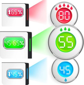 Kompresorový odvlhčovač vzduchu - pohlcovač vlhkosti 20l/24h hygrostat Berdsen BD-532 bílý