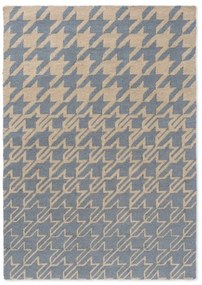 Outdoorový koberec Ted Baker Houndstooth washed blue 455708 Brink & Campman Varianta: 160x230