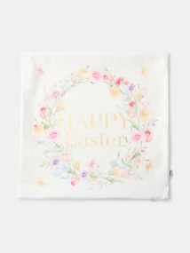Sinsay - Velikonoční povlak na polštář s nápisem "Happy Easter" - vícebarevná
