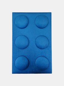 Sinsay - Sametový čalouněný panel ve tvaru kostky - modrá