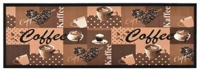 Kuchyňský koberec pratelný Coffee hnědý 60 x 300 cm 315972