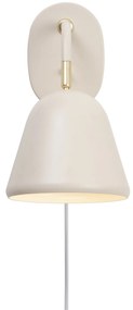 Romantická lampička NORDLUX Fleur s mosaznými detaily