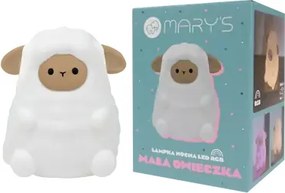 Mary's LED silikonová noční lampička RGB - ovečka