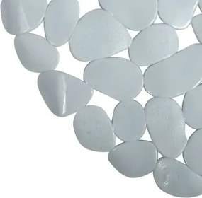 MSV GALETS protiskluzová podložka do vany šedá / PVC / 35 x 68 cm