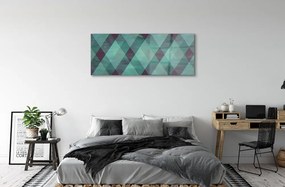 akrylový obraz Geometrický vzor diamantů 120x60 cm