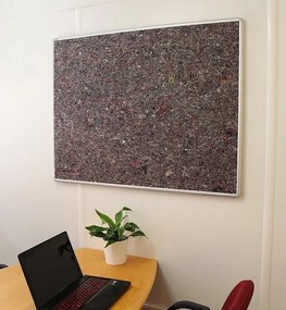 Ekonástěnka z recyklovaných materiálů 120x90 cm