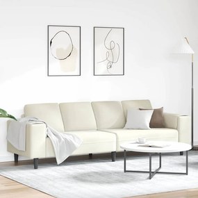 Pohovka do obývacího pokoje Krémová 250 x 77 x 76 cm 3335098