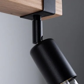 Stropní svítidlo SOLLUX ZUCA 2 černé E27 2x15W bez žárovky SL.1296