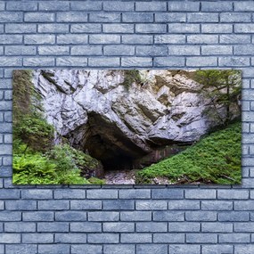 akrylový obraz Hora Jeskyně Příroda 120x60 cm