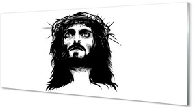 akrylový obraz Ilustrace Ježíše 120x60 cm