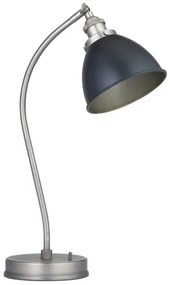 Endon 98752 - Stolní lampa FRANKLIN 1xE14/7W/230V matný chrom/antracit