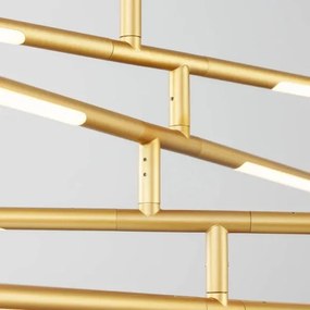 LED lustr Raccio 84 zlaté