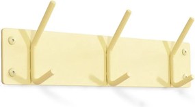 Světle žlutý ocelový nástěnný věšák 40 cm Fusion – Spinder Design