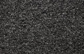 CONDOR Metrážový koberec Real 76 tmavě šedá BARVA: Šedá, ŠÍŘKA: 4 m, DRUH: smyčka