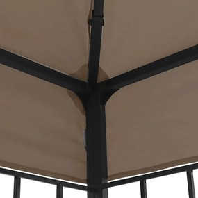 Altán 3 x 3 m taupe 312257