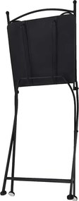 3dílný mozaikový bistro set keramický šedý 279690