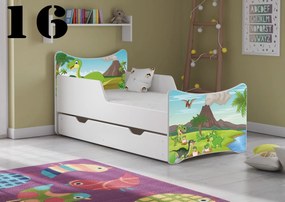 Plastiko Dětská postel se šuplíky Sopka - 16 - 160x80